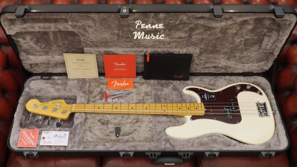 Fender American Pro II Precision Olympic White MN 0193932705 Fender American Pro II Precision Olympic White MN 0193932705